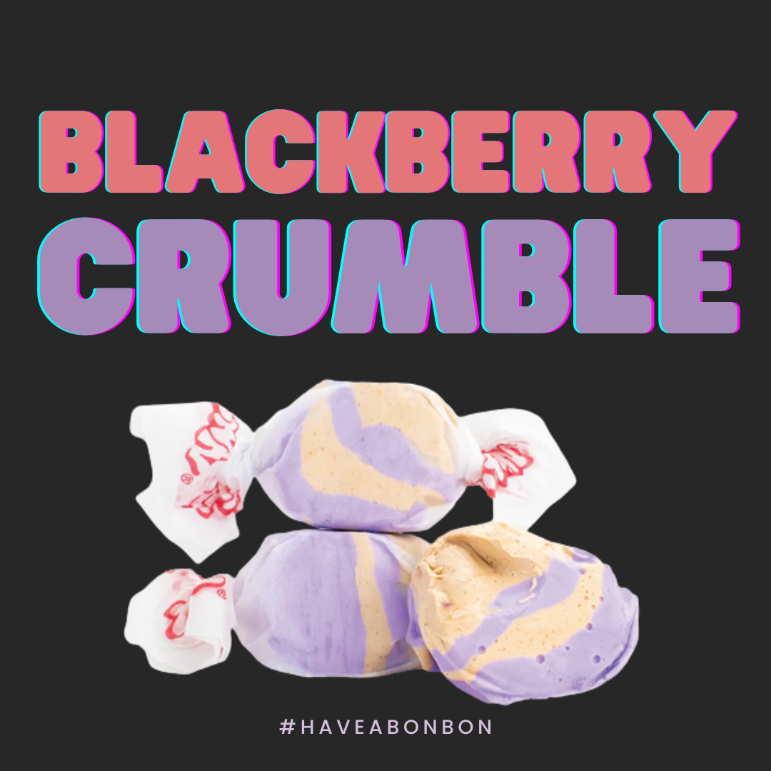 Blackberry Crumble Taffy 4 oz | Bon Bon's Candy House