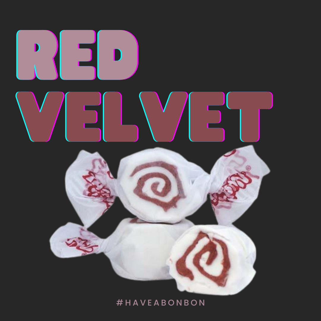 Red Velvet Taffy 4 oz | Bon Bon's Candy House