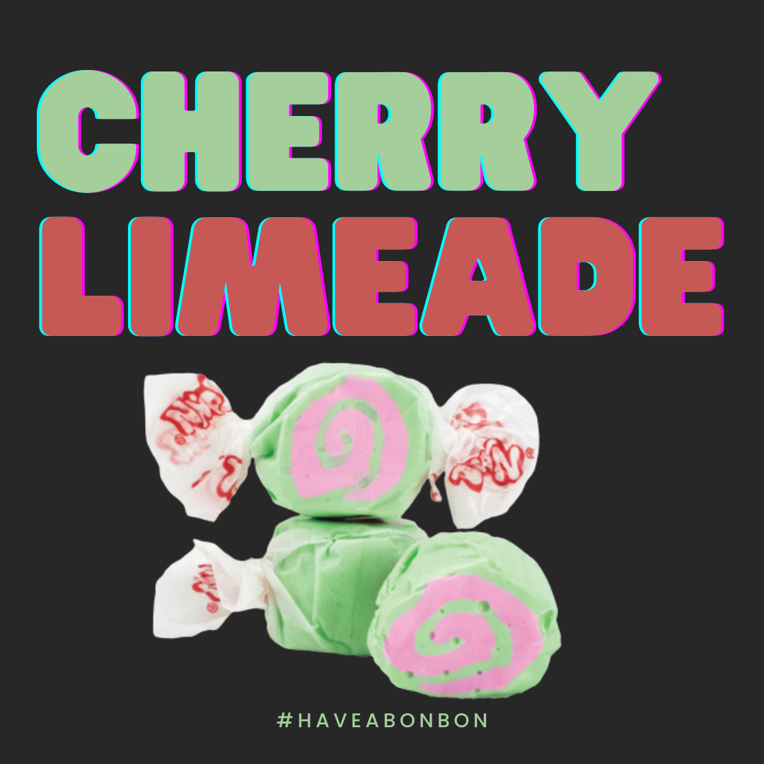 Cherry Limeade Taffy 4 oz | Bon Bon's Candy House