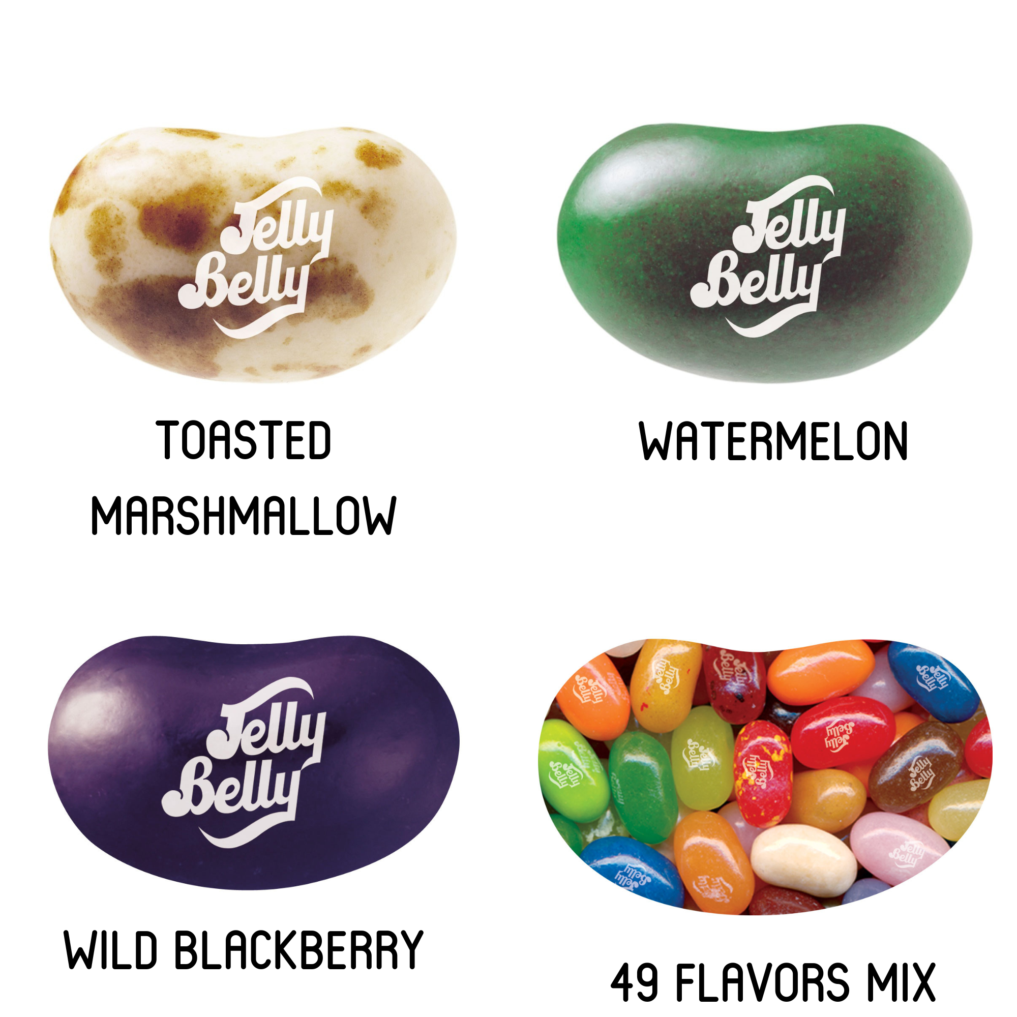Build Your Own Jelly Belly Bag 1 lb - 48 Flavors available | Bon Bon's ...