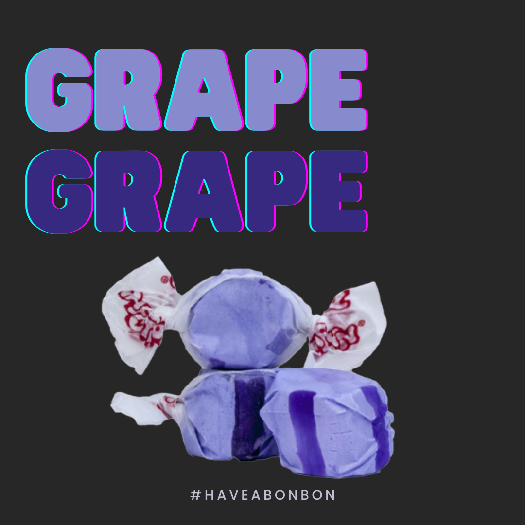 Grape Taffy 4 oz | Bon Bon's Candy House