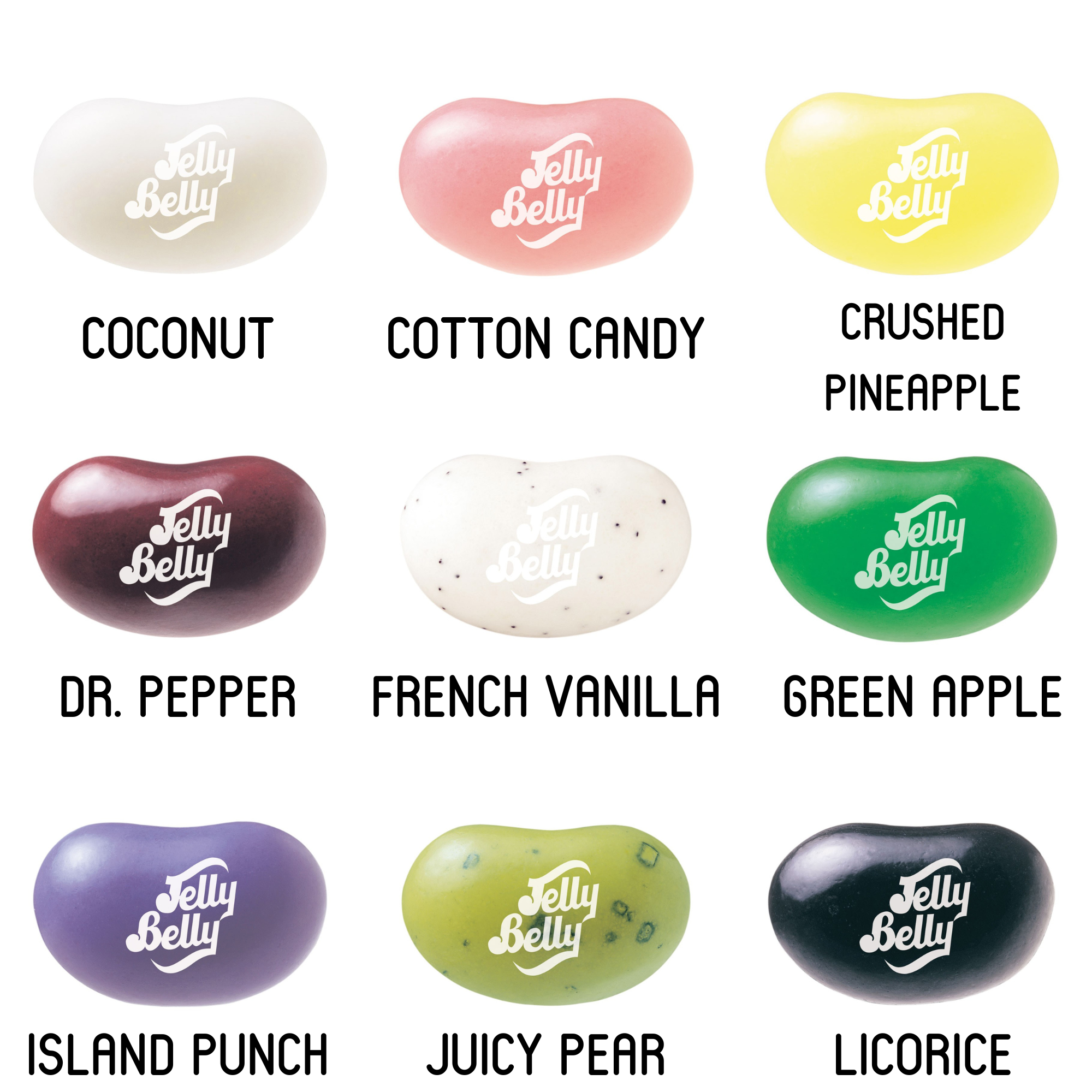 Build Your Own Jelly Belly Bag 1 lb - 48 Flavors available | Bon Bon's ...