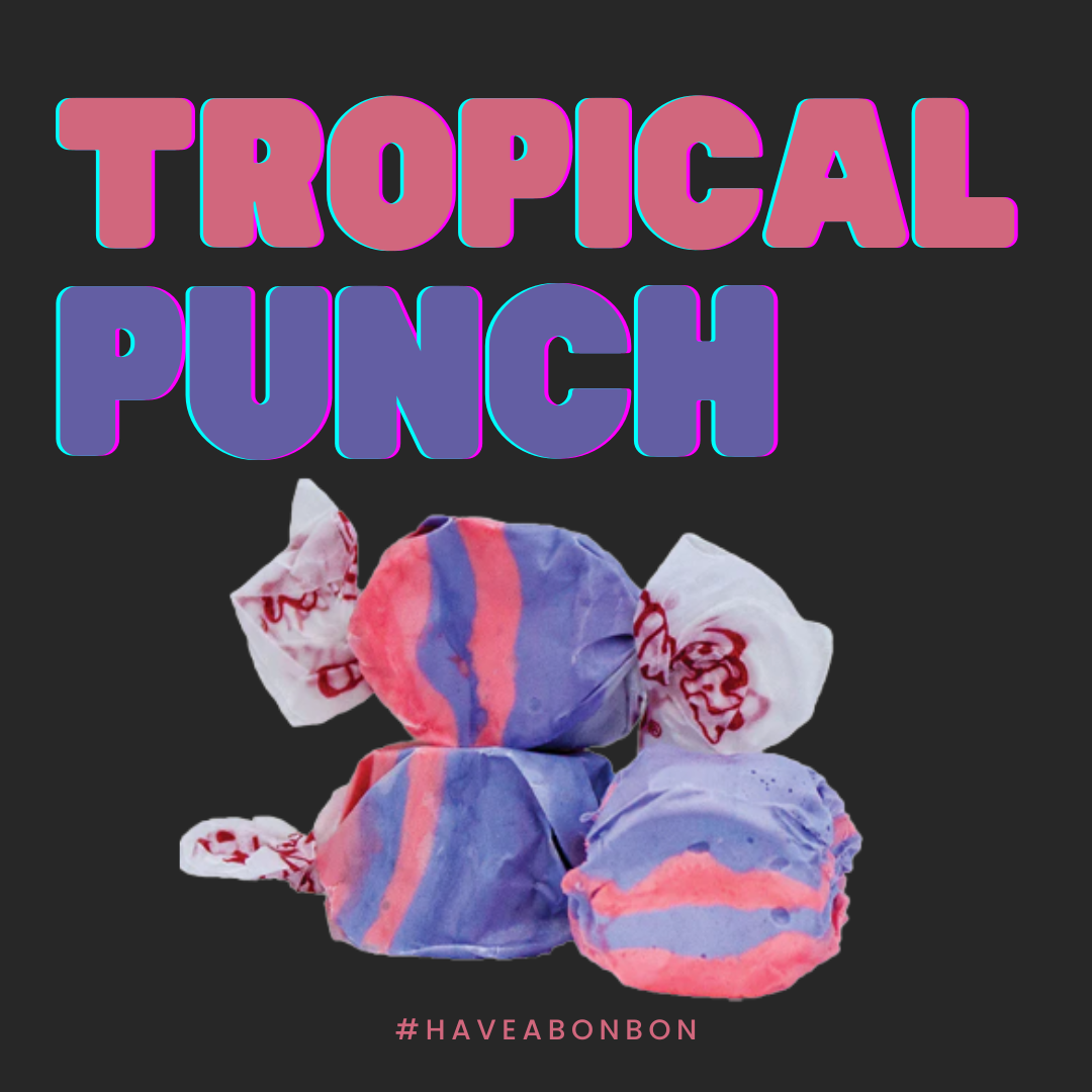 Tropical Punch Taffy 4 oz | Bon Bon's Candy House