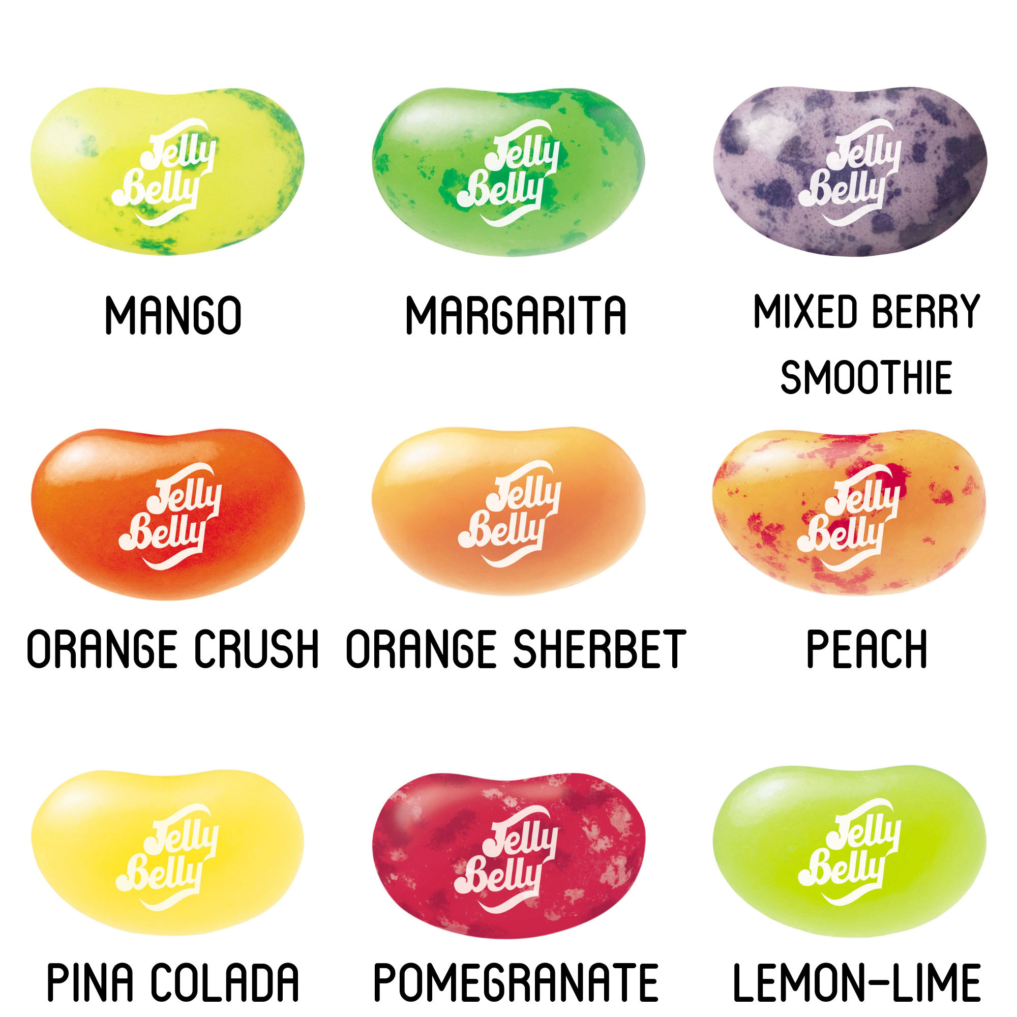 Build Your Own Jelly Belly Bag 1 lb - 48 Flavors available | Bon Bon's ...
