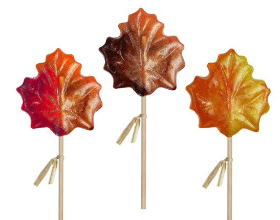 Fall Leaf Lollipop | Bon Bon's Candy House